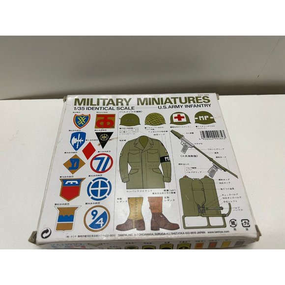 Tamiya | Toys | Tamiya Military Miniatures 35 Us Army Infantry Kit 3513 ...